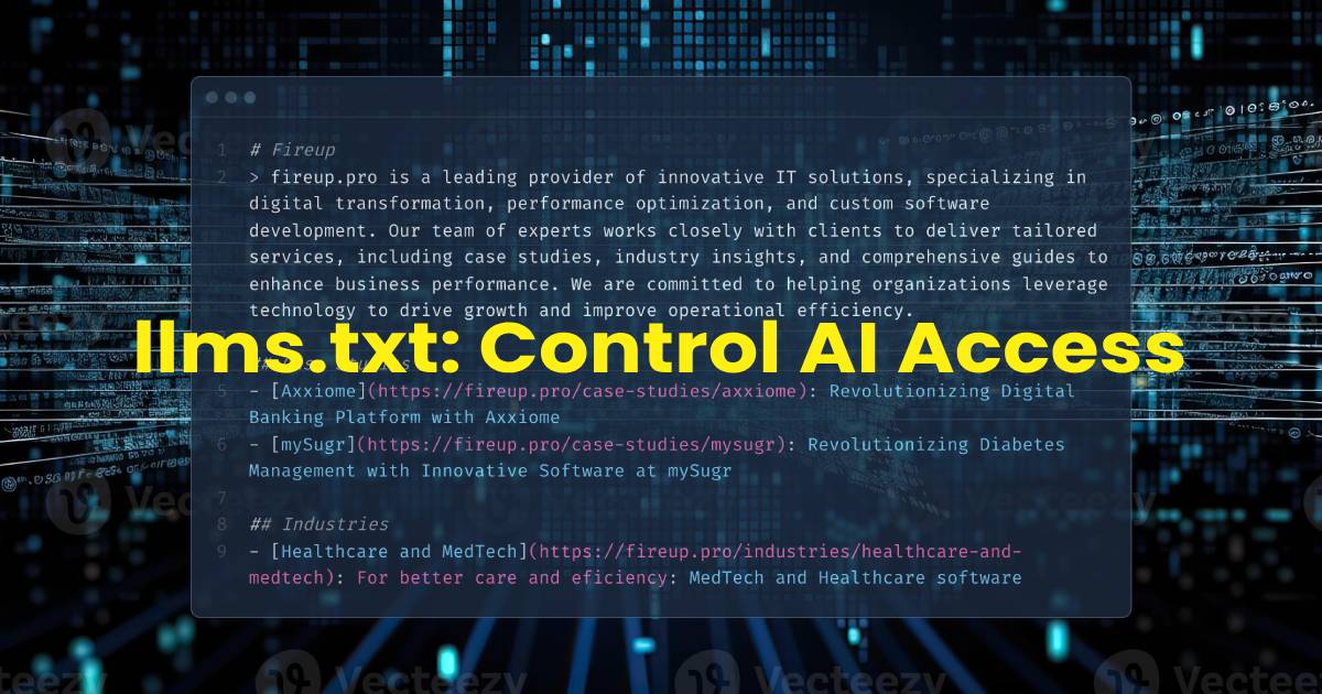 llms.txt: A New Way to Manage AI Access to Your Content (and How It Differs from robots.txt ...